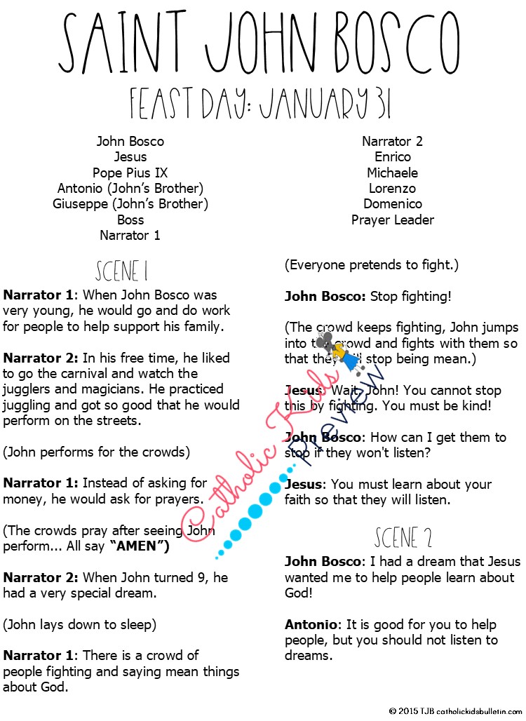 Teaching Catholic Saints with Skits: Fun, Faith, and Fluency - Catholic ...