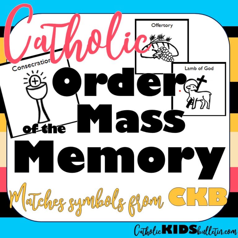 Catholic Kids Bulletins: One Easy Download - Catholic Kids Bulletin