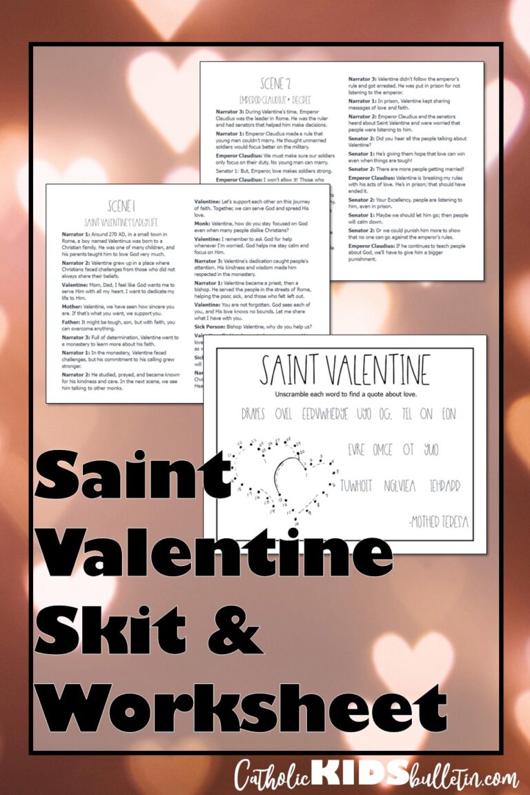 February Religion Lessons | Catholic Lessons & Activities